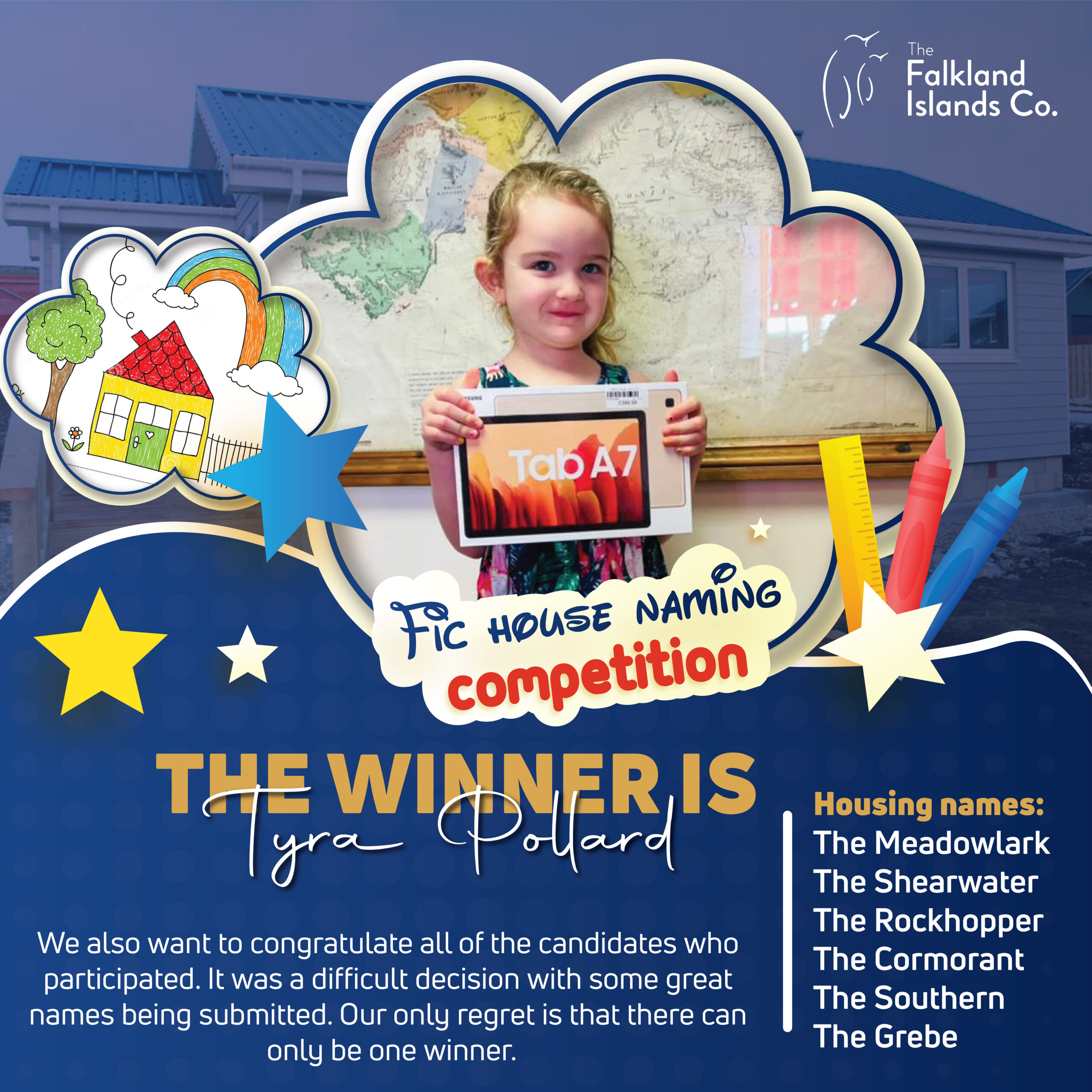 FIC House Naming Competition - The Falkland Islands Company